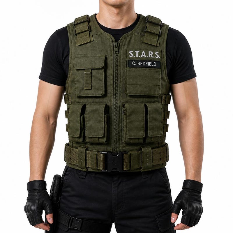 Chris Redfield Stars Cosplay Costume - Etsy