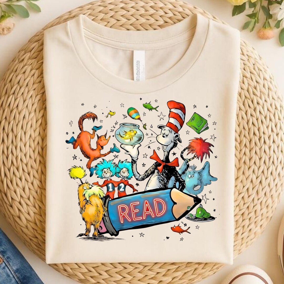 Read Across America PNG Bundle – Seuss-inspired Teacher Clipart ...