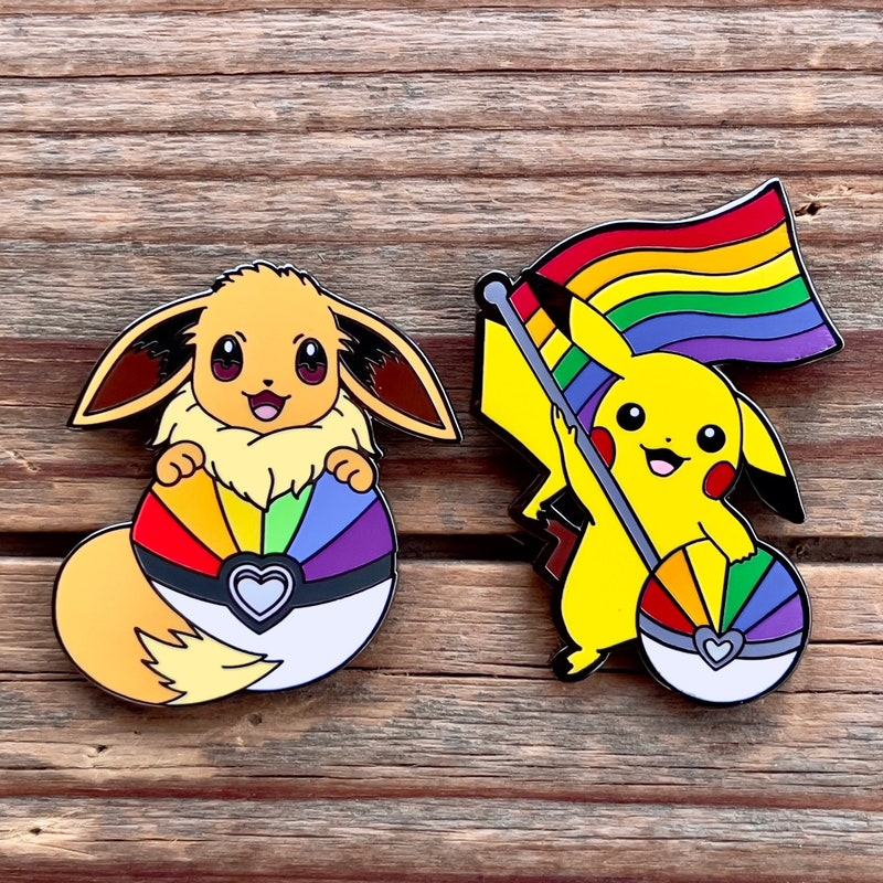 Eevee Pride Flags - Etsy