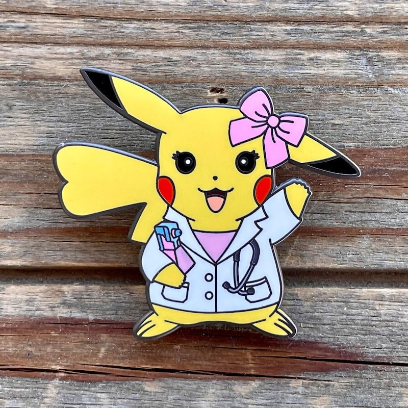 Pikachu Pin - Etsy