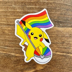 Pride Pikachu Pokemon Hard Enamel Pin - Etsy