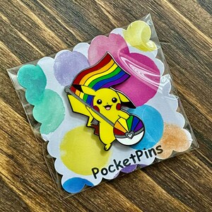 Pride Pikachu Pokemon Hard Enamel Pin - Etsy