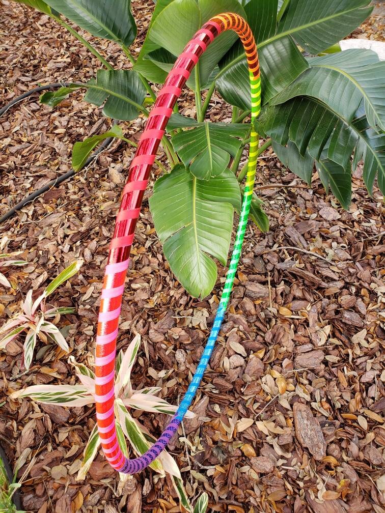 HAPPY RAINBOW Custom Hula Hoop A Spellbound Original Fitness Exercise ...