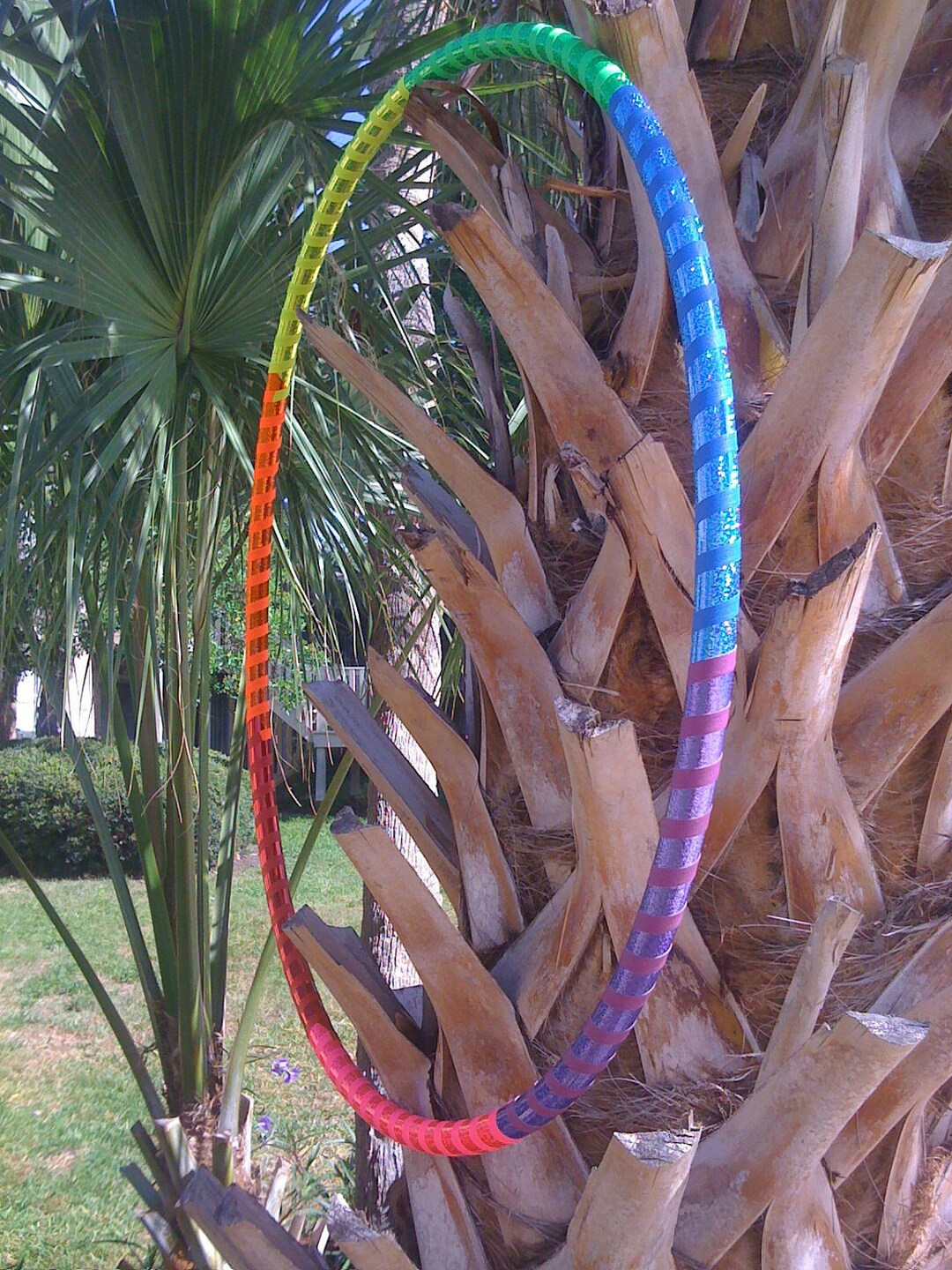 HAPPY RAINBOW Custom Hula Hoop A Spellbound Original Fitness Exercise ...