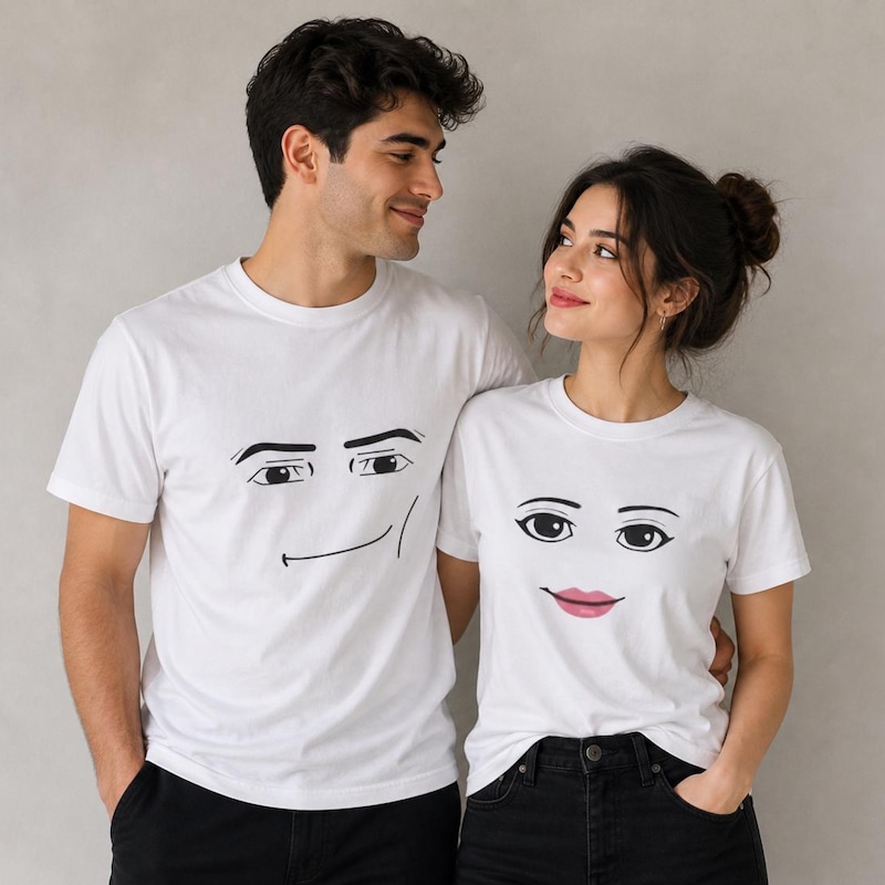 Roblox Face T Shirts - Etsy