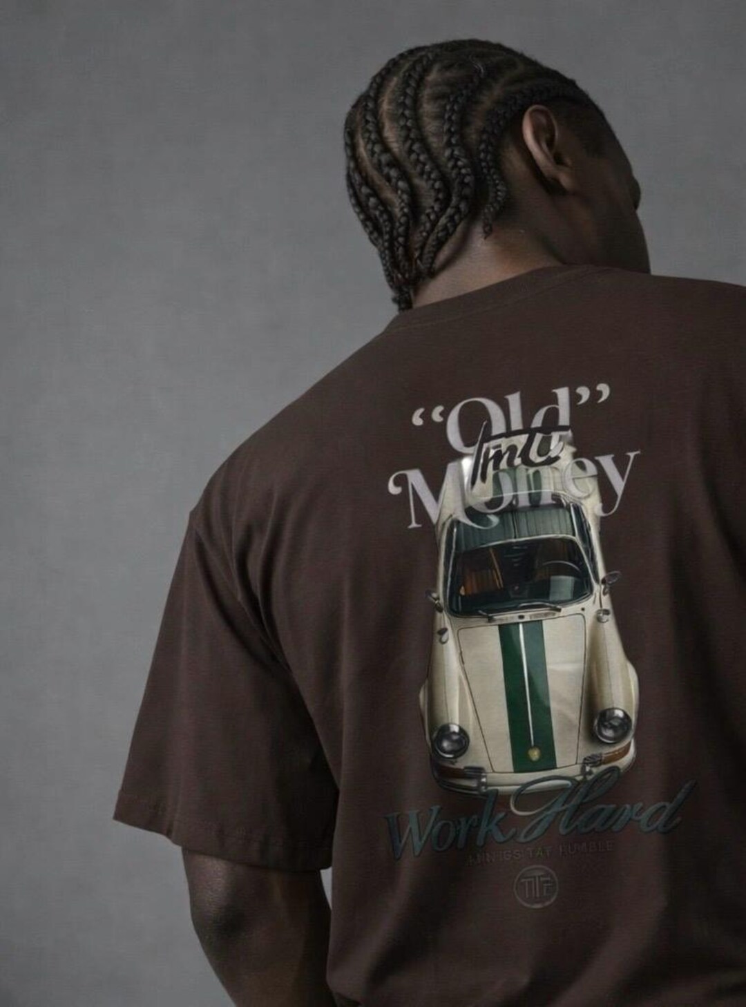 Old Money Car Graphic T-shirt ,vintage Luxury Aesthetic Tee, Work Hard ...