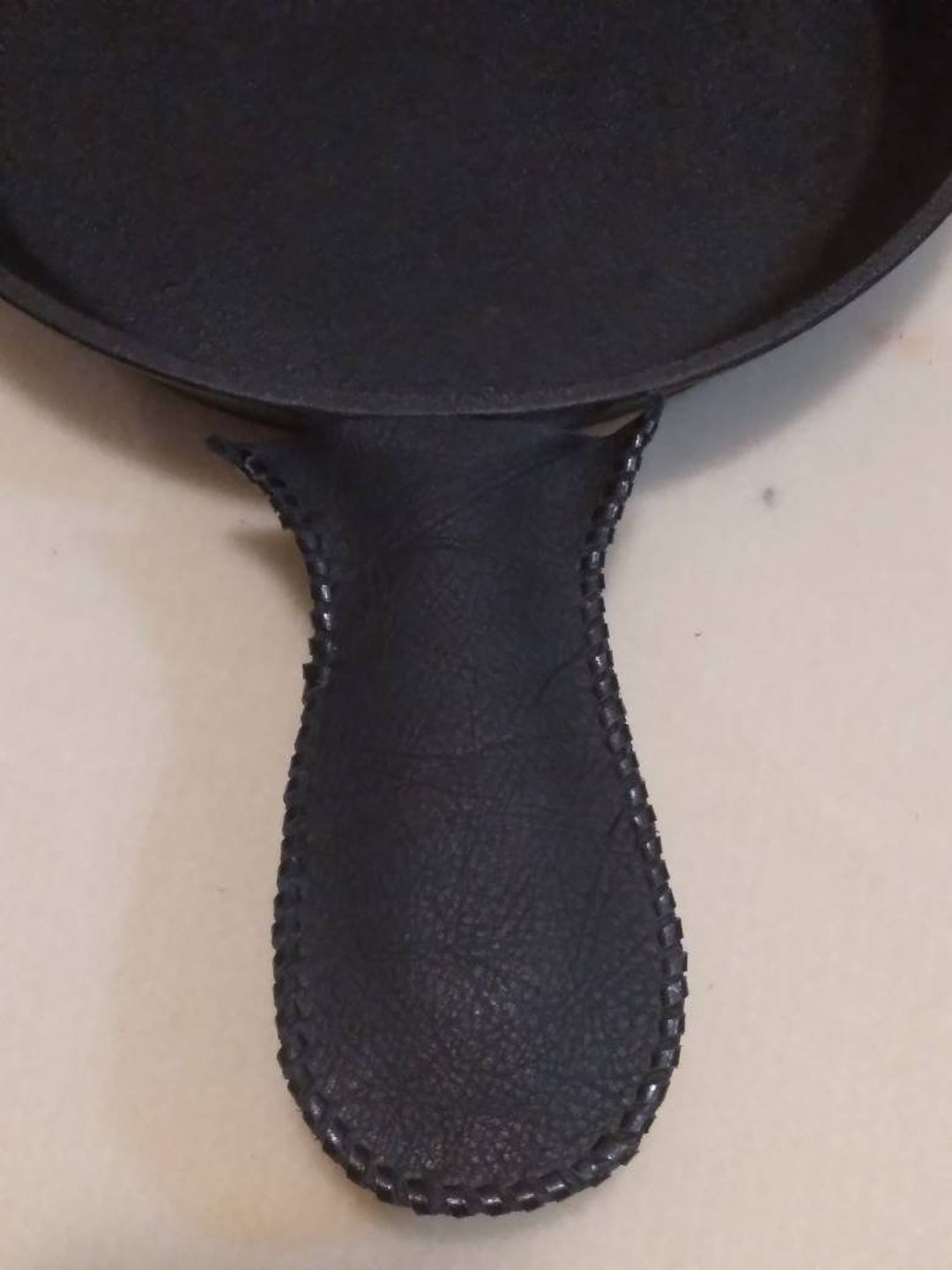Leather Cast Iron Pan Handle Covers - Etsy