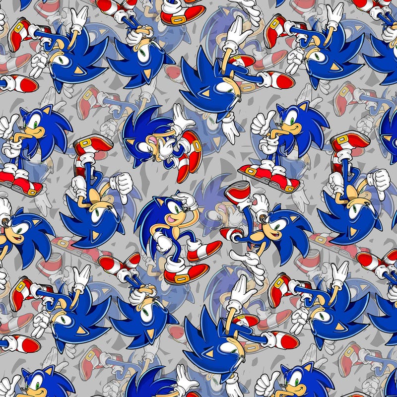 Sonic Hedgehog Hair - Etsy UK