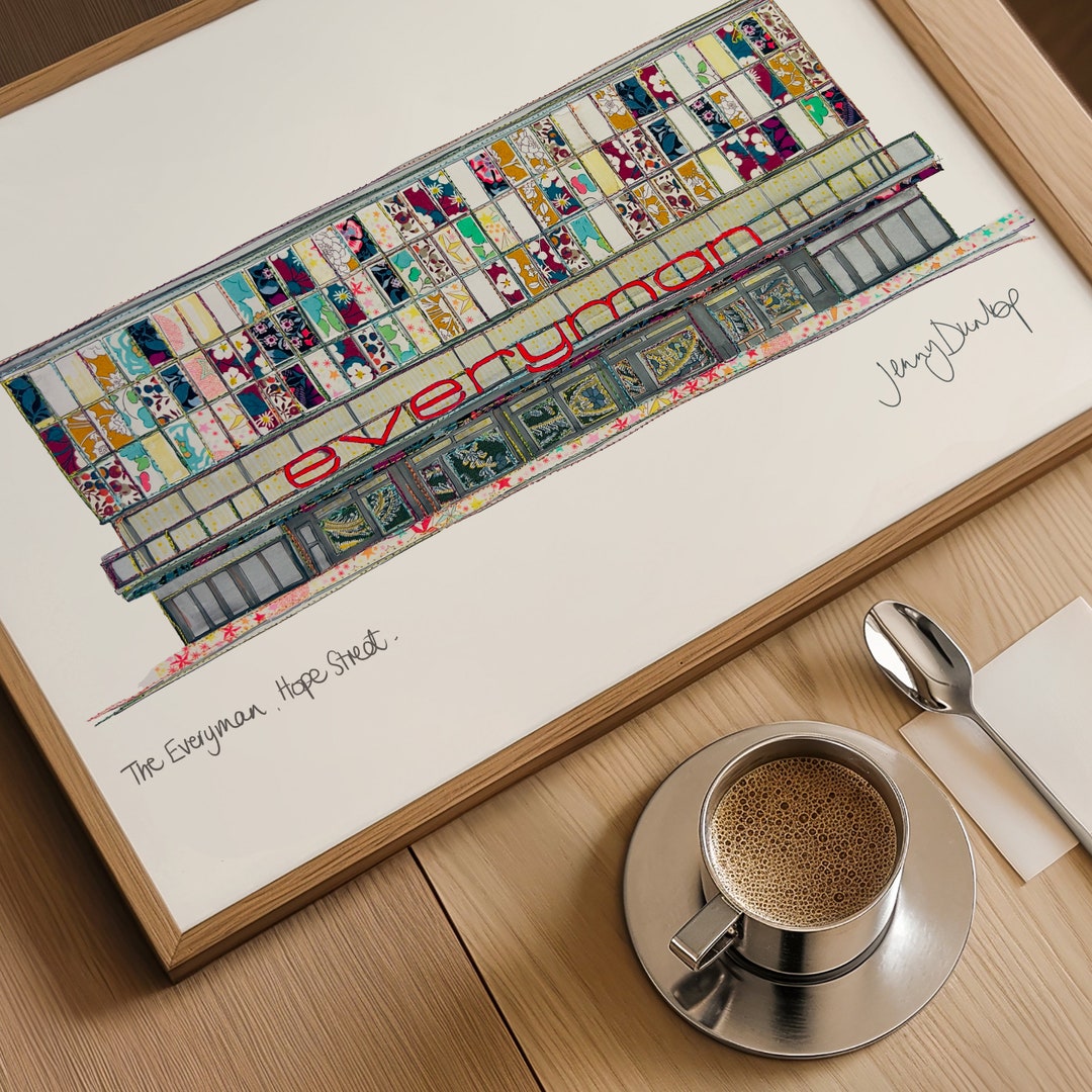 Everyman Theatre Liverpool Liverpool Art Print Liverpool Print ...