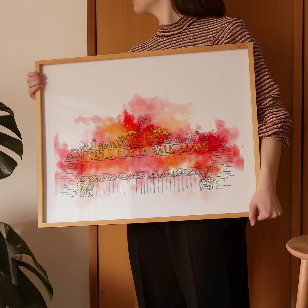 Red YNWA | Liverpool Fc | Football Lover Gift | Liverpool Gift ...