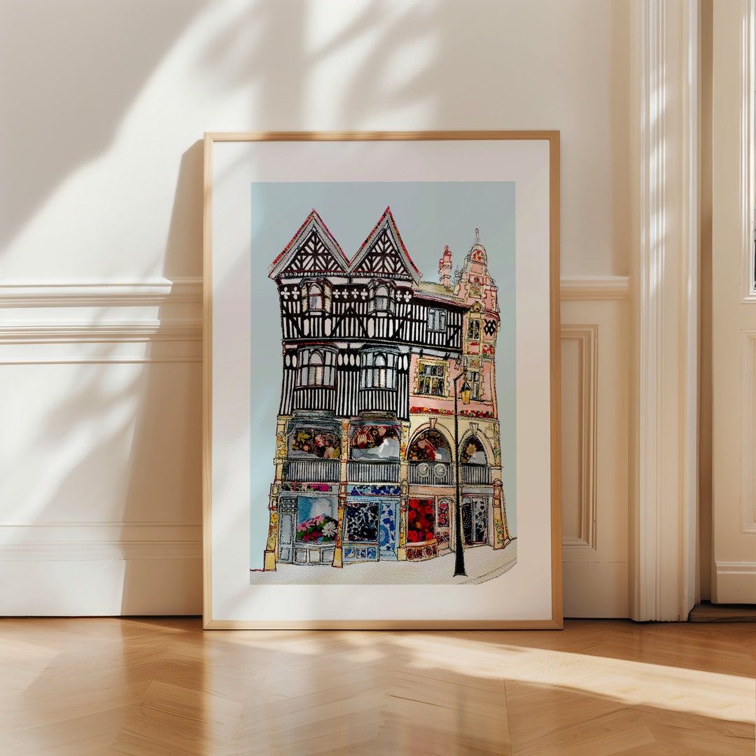 Chester | Chester Art Print | Chester Print | Chester Art | Chester ...