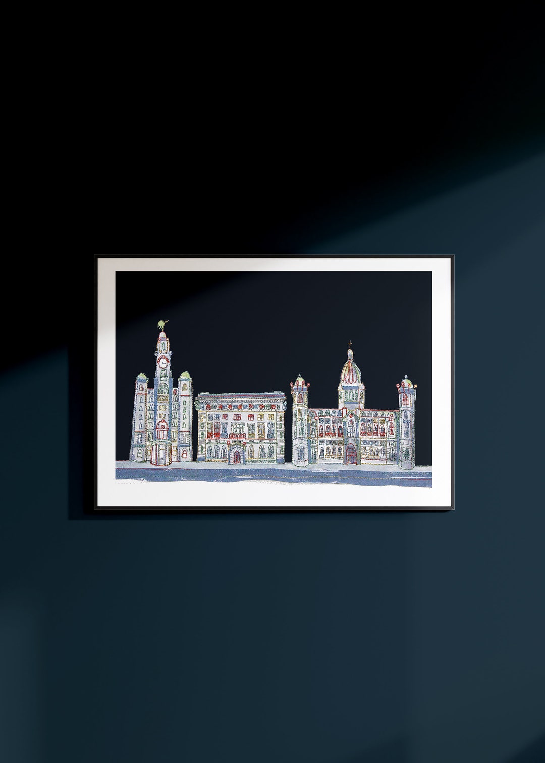 3 Grâces Pierhead Liverbuilding Liverpool - Etsy France