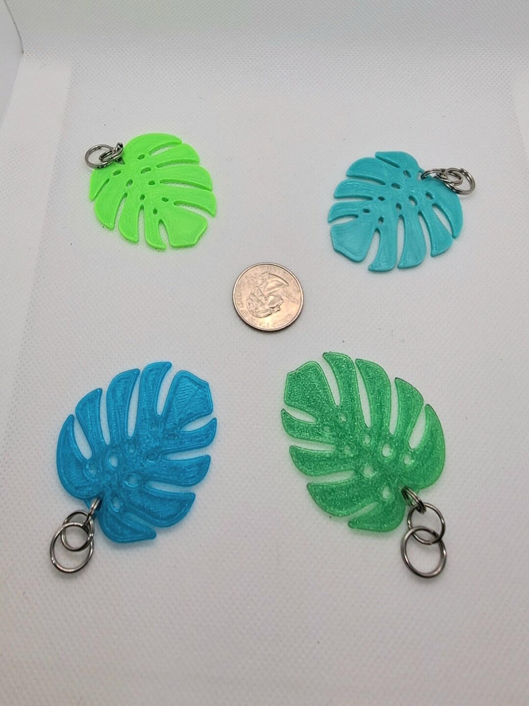 Monstera Keychain and Magnet - 3D Printed - Etsy