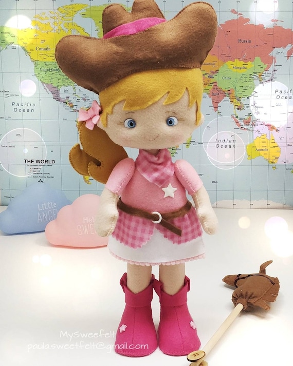 Cowgirl Doll Party Decor Baby Shower Rodeo Party Decor | Etsy