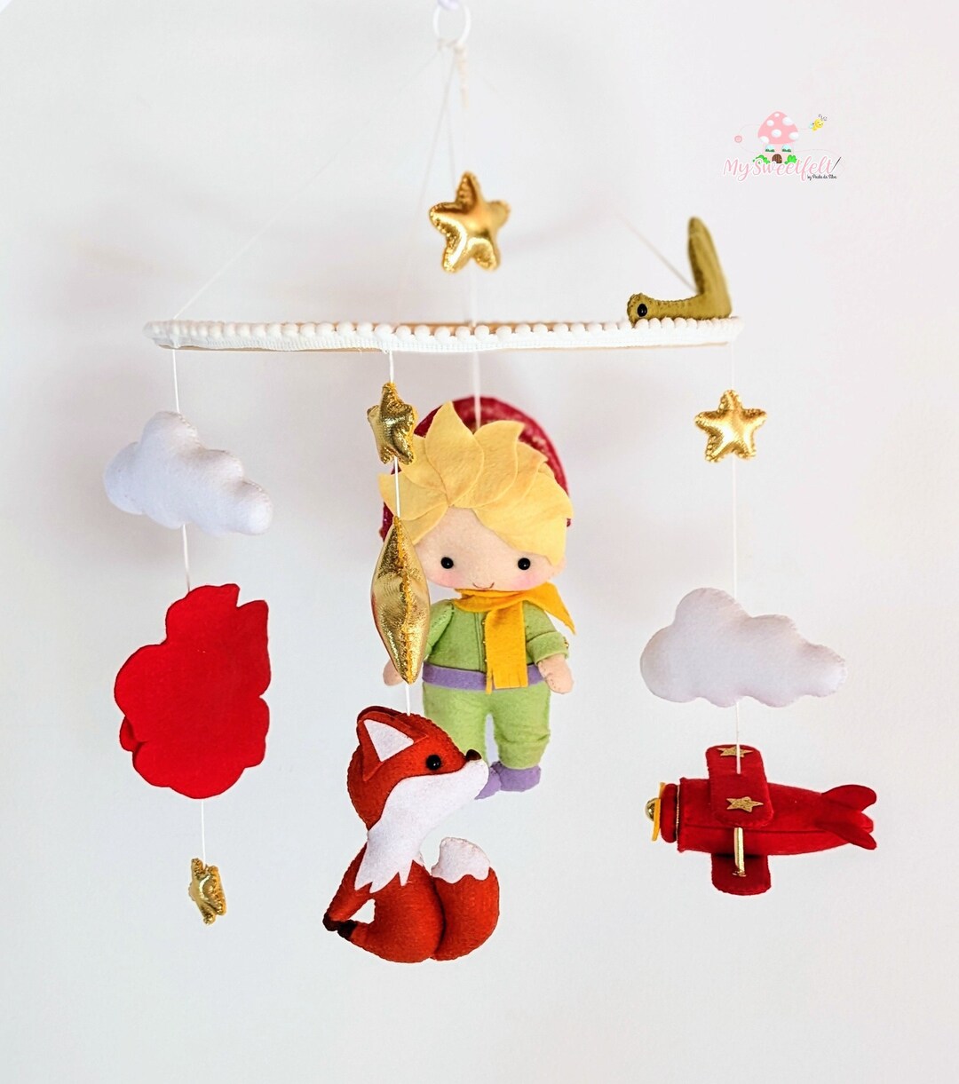 A Tender Decorative Baby Mobile for Your Little Prince Nursery, Little ...
