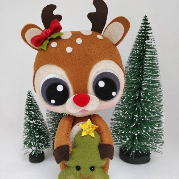 Felt Reindeer - Etsy