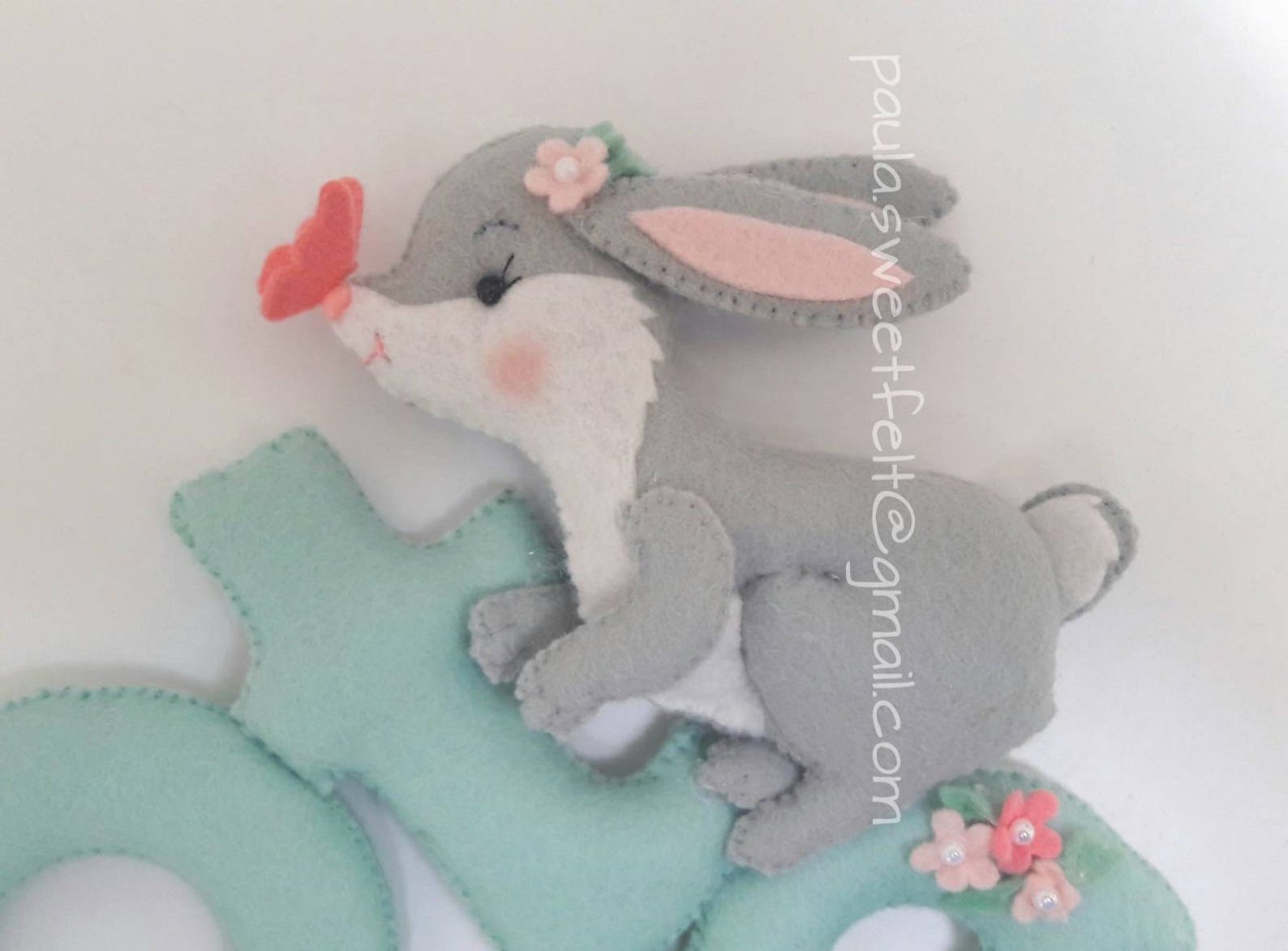 Cute Little Rabbits Sign / Plaque De Porte Lapin / Nursery - Etsy