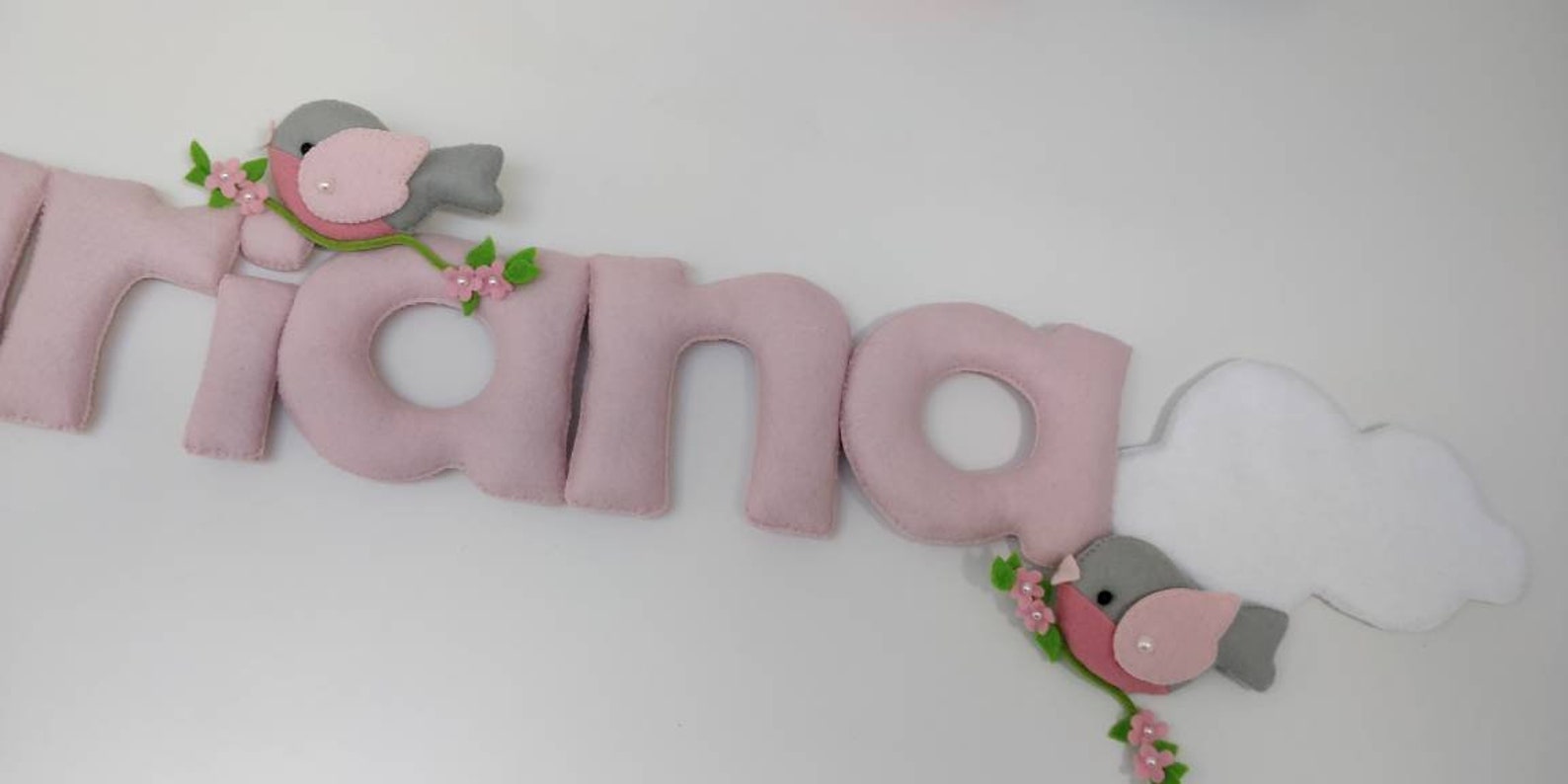 Cute Little Birds Sign / Cute Baby Birds Name Banner / - Etsy