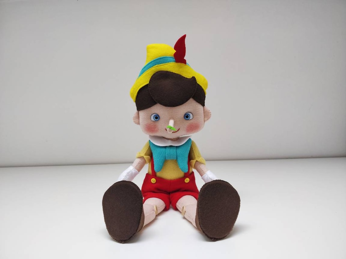 Pinocchio Pdf Pattern Diy Pinocchio Doll Doll Pattern | Etsy
