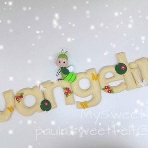 The Princess and the Frog Felt Name Banner/ Felt Decoration/ Felt ...