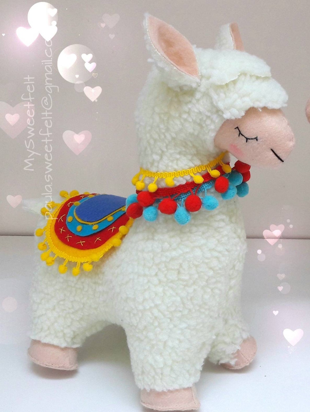 Lhama / Lama / Alpaca / Peluches / Softies / Plushies / Nursery Decor ...