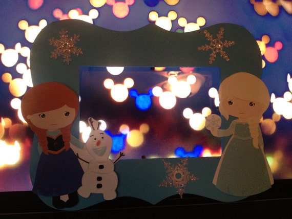 Items similar to Frozen Picture Frame on Etsy
