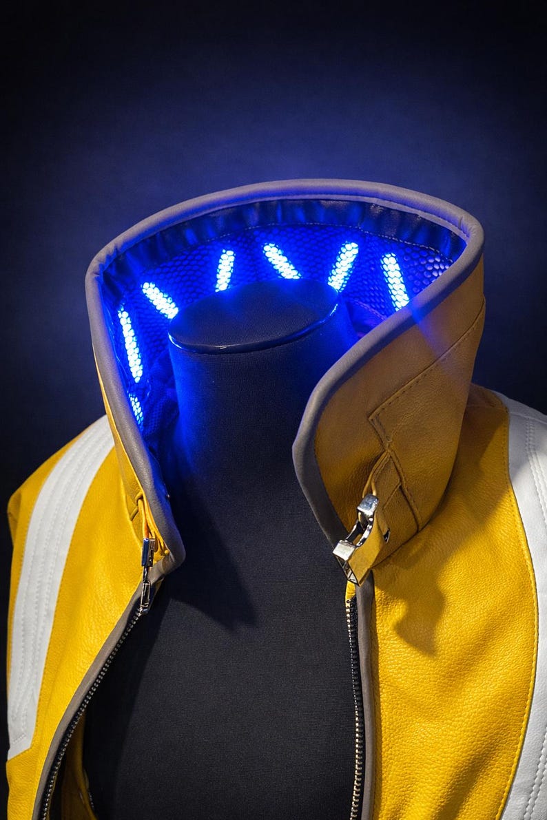 Cyberpunk 2077 Edgerunners Costume Jacket | LED Light-up David Martinez ...