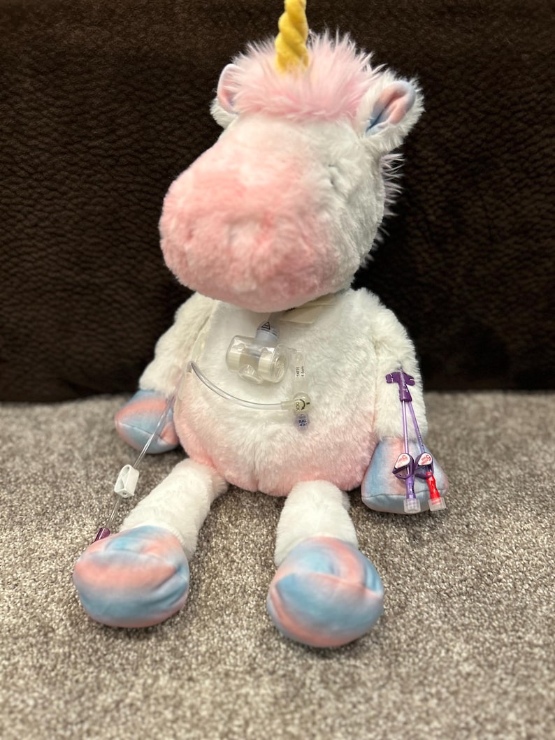 Tubie Pal Plush | G-tube, Trach, NG Tube, PICC Line Medical Doll ...