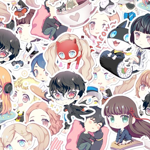 Persona 5 Emote/sticker Pack for Twitch Youtube or Discord - Etsy Canada