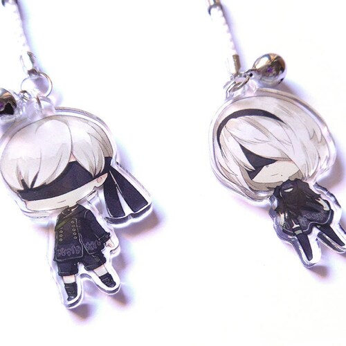 Nier Automata Chibi Acrylic Charms2b 9S A2 | Etsy