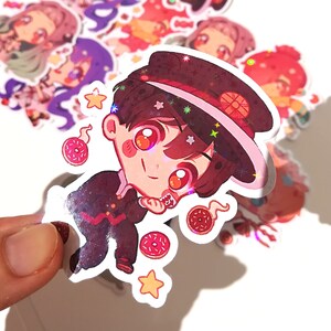 Toilet-bound Hanako-kun Holographic Stickers - Etsy
