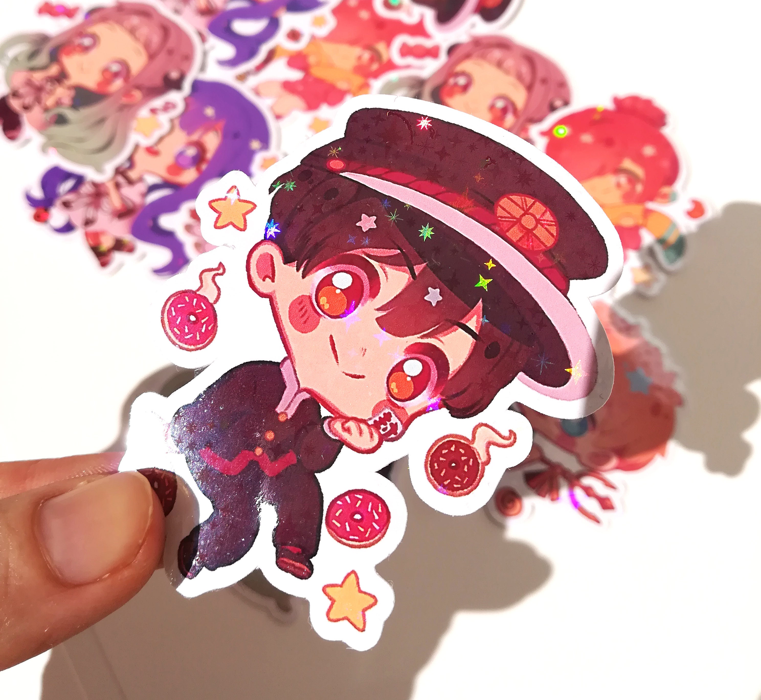 Toilet-bound Hanako-kun Holographic Stickers - Etsy