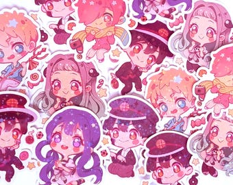 Toilet Bound Hanako-kun Clear Vinyl Stickers - Etsy