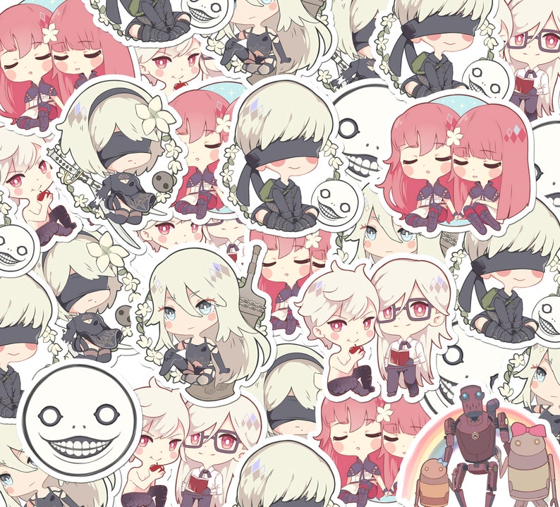 Nier:automata Sticker Set - Etsy