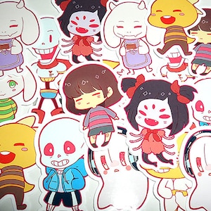 UNDERTALE Sticker Set - Etsy