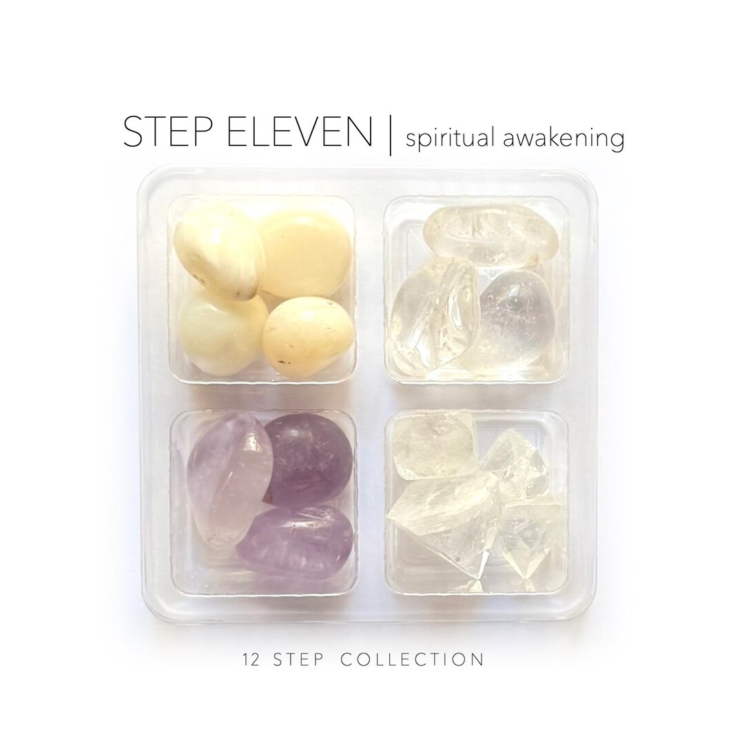 STEP 11 - Sobriety Stones - Rox Box - Recovery Crystal Set, Addiction ...