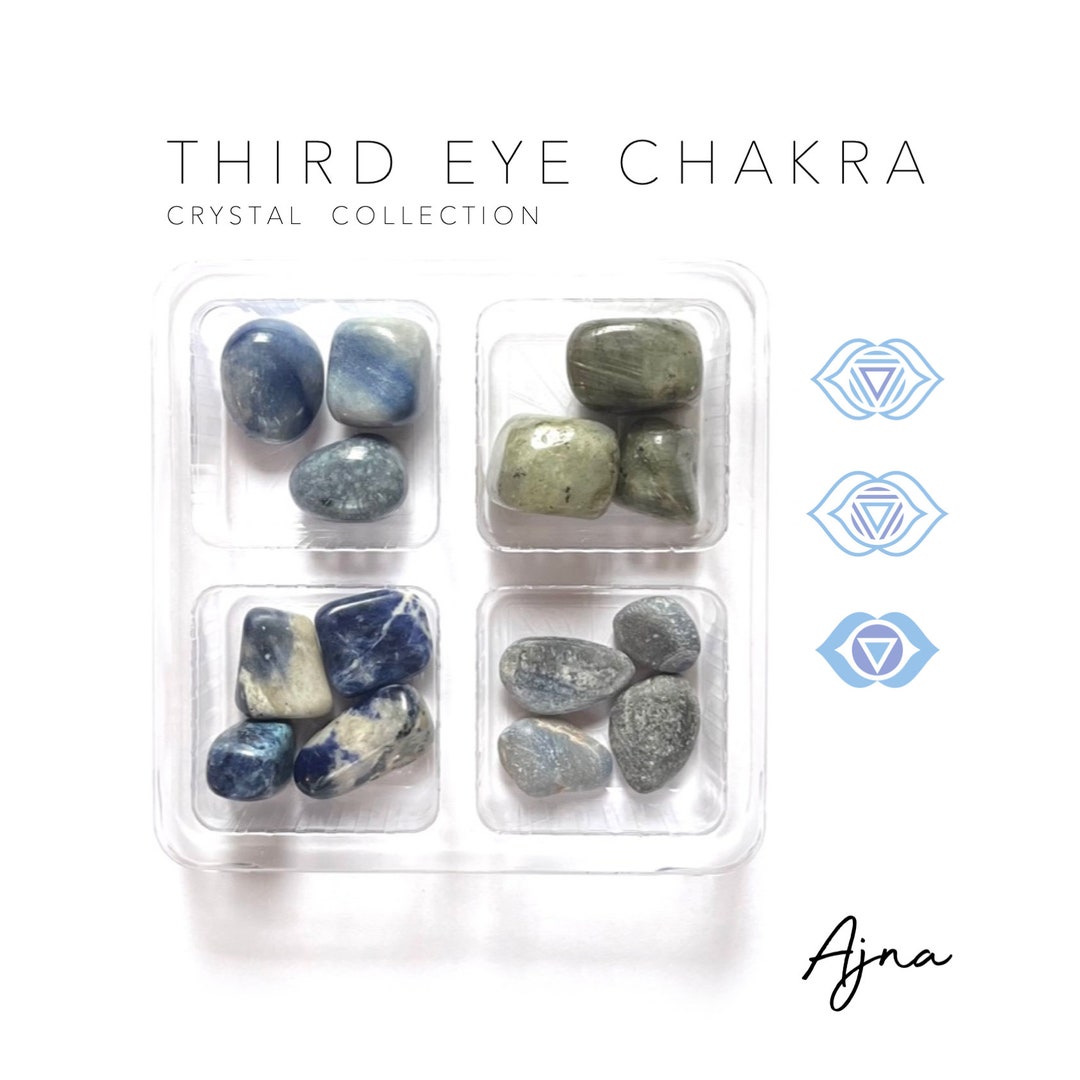 THIRD EYE CHAKRA - Rox Box - Crystal Gift Set - Gemstone Kit - Etsy