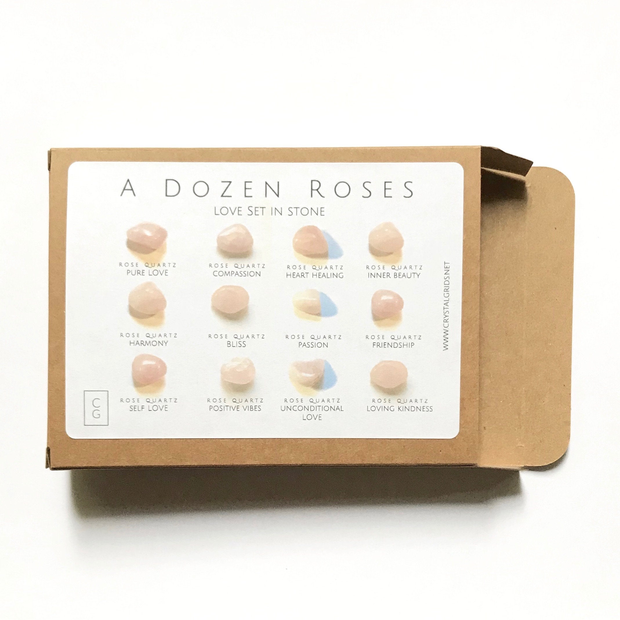 A DOZEN ROSES Rox Box crystal gift unique way to send a | Etsy