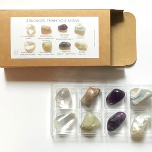 STRONGER THAN You KNOW --- Rox Box -- Crystal Gift, Encouragement Gift ...