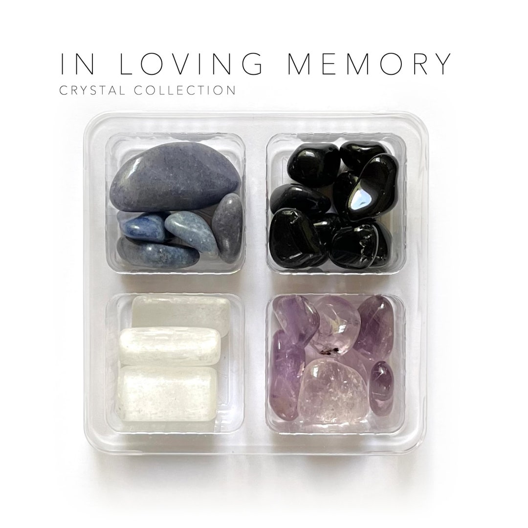 IN LOVING MEMORY - Rox Box - Crystal Set - Gemstone Kit - Etsy