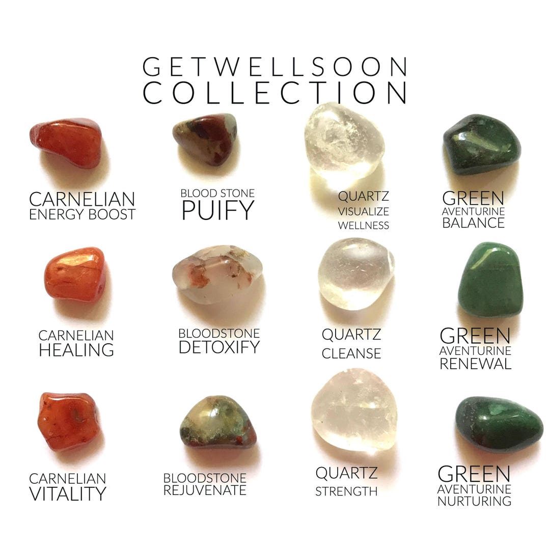 GET WELL SOON Rox Box Crystal, Gemstone Gift - Etsy
