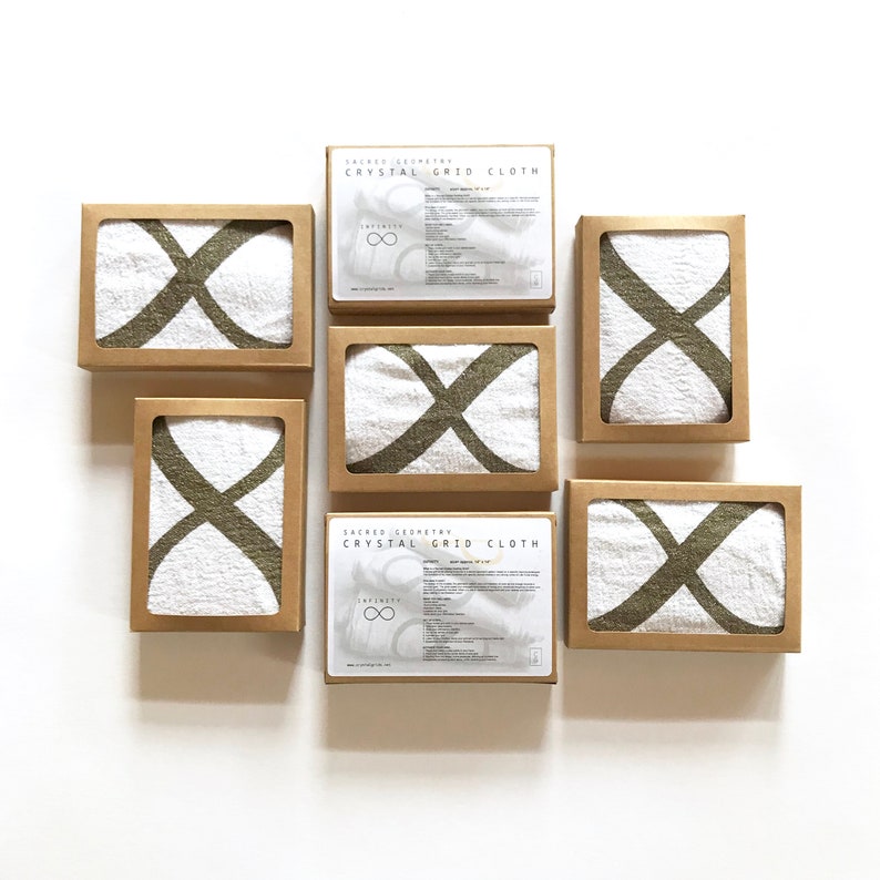 INFINITY Crystal Grid Cloth Sparkle Bronze - Etsy