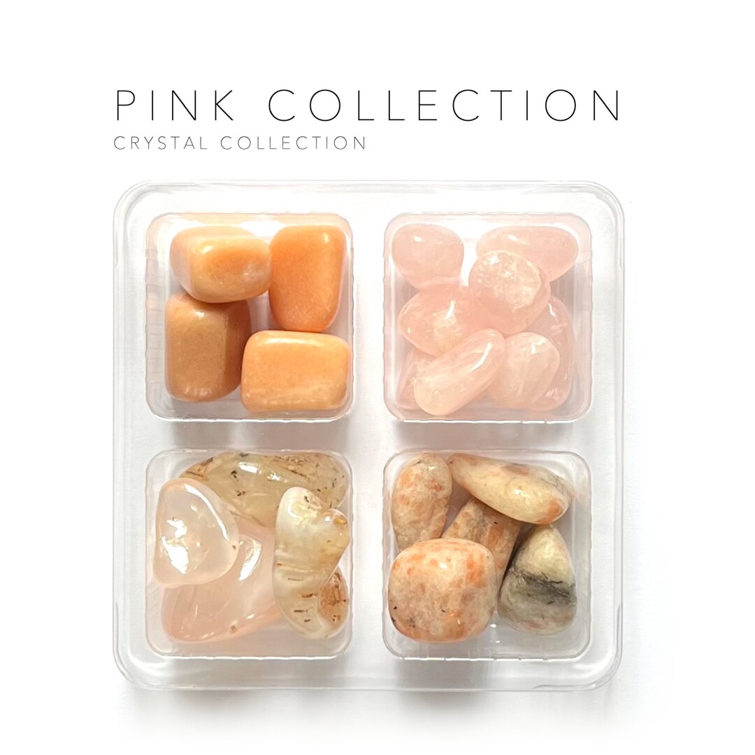 PINK COLLECTION - Rox Box - Crystal Set - Gemstone Kit - Etsy