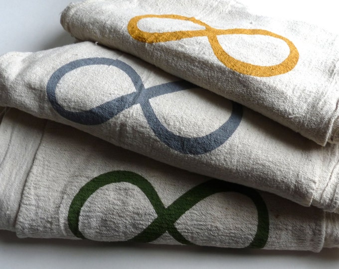 INFINITY--- 1 Crystal Grid Cloth --- All Natural --- 100% Cotton ...