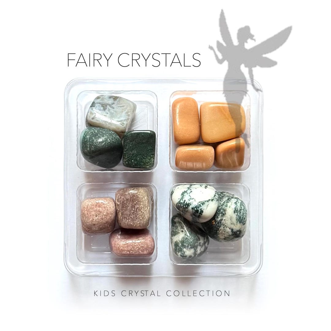 FAIRY CRYSTALS - Kid Crystal Set - Children's Rock Collection - Etsy