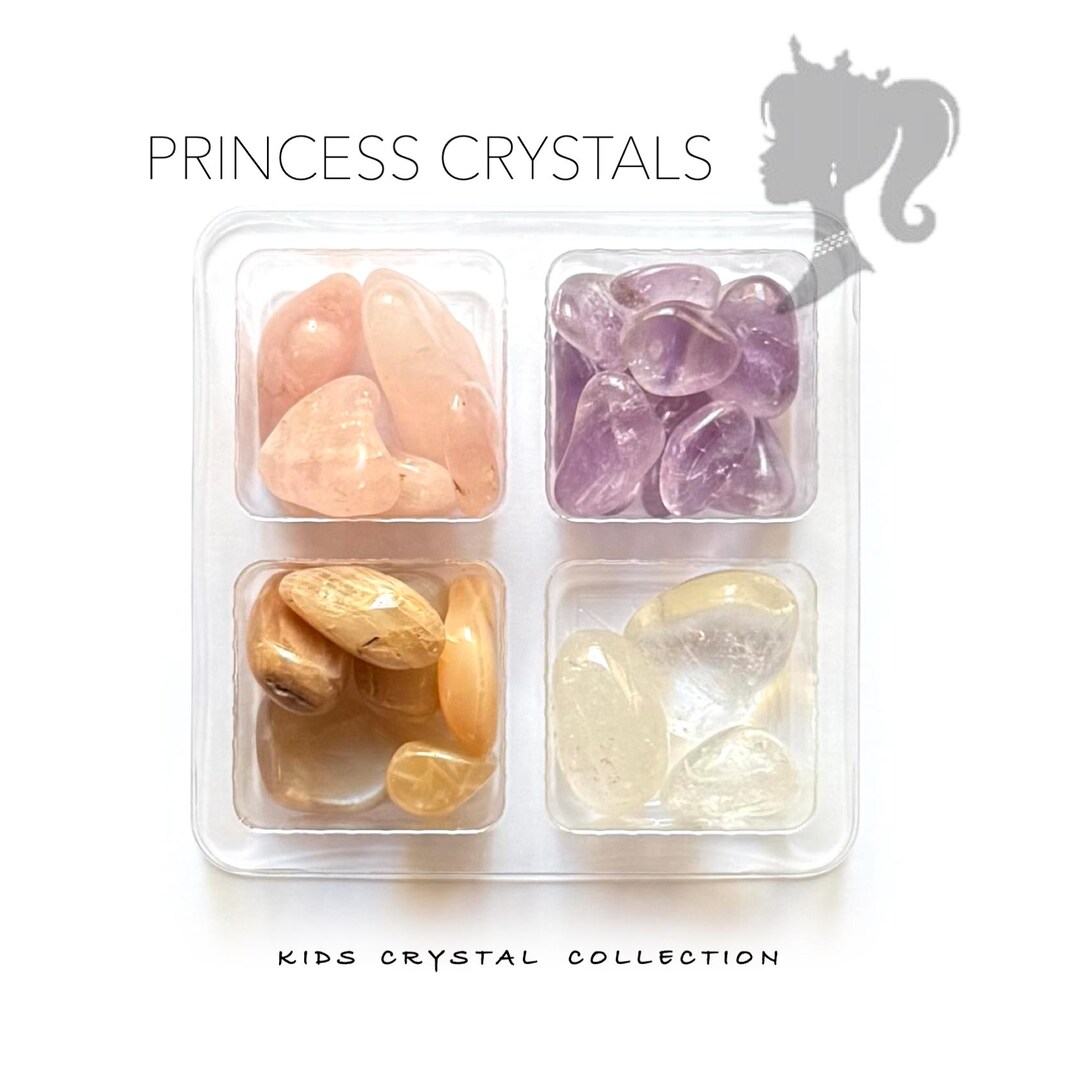 PRINCESS CRYSTALS - Kid Crystal Set - Children's Rock Collection - Etsy