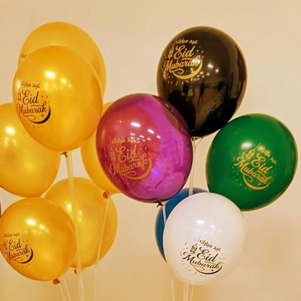 Balloons for Eid Party - Etsy