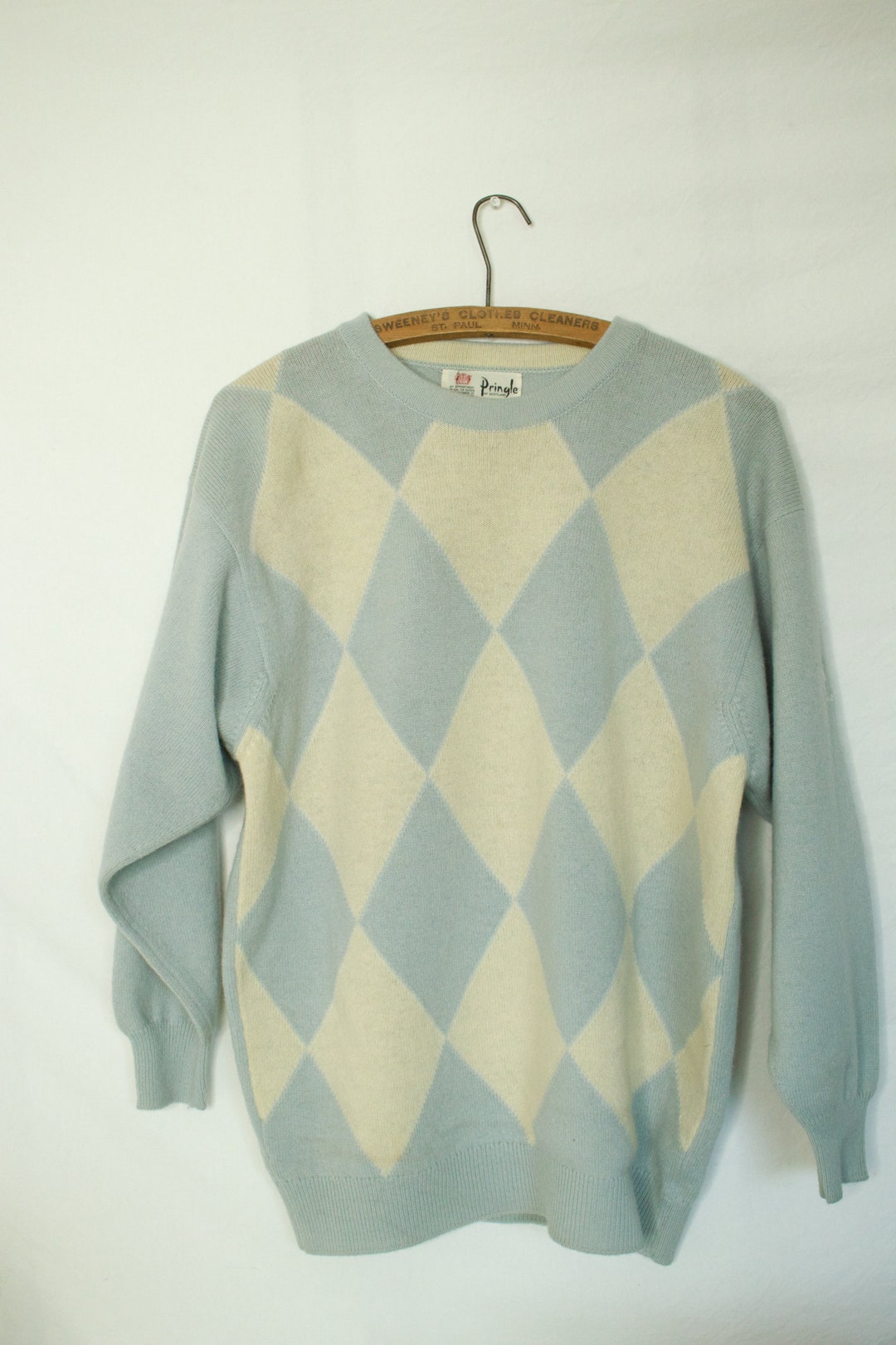 Vintage Pringle Scotland Lambswool Sweater Medium/large - Etsy