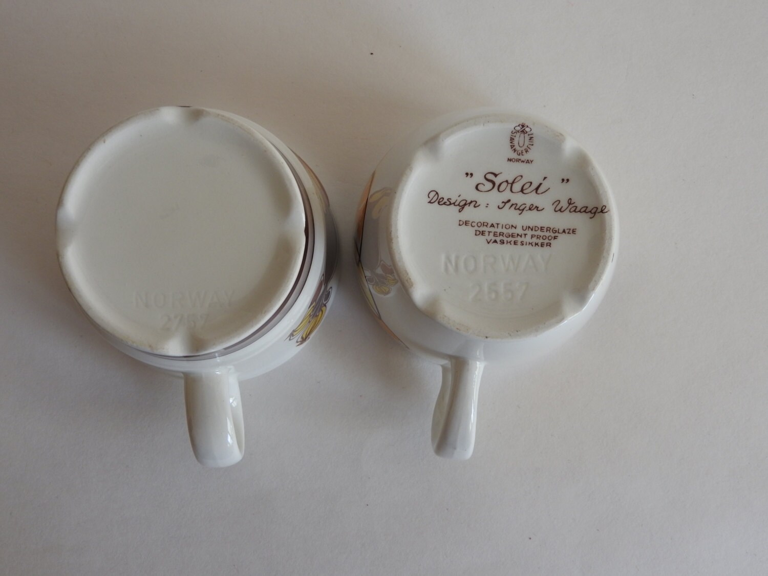 Stavangerflint Solei Tea Cups Designed by Inger Waage - Etsy