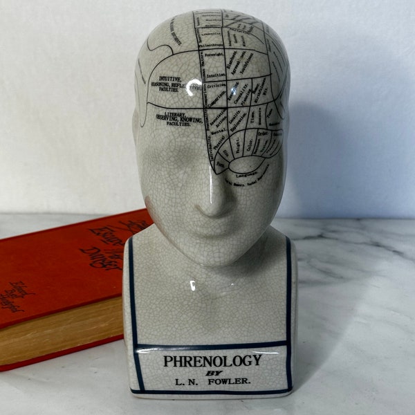 Phrenology Head - Etsy